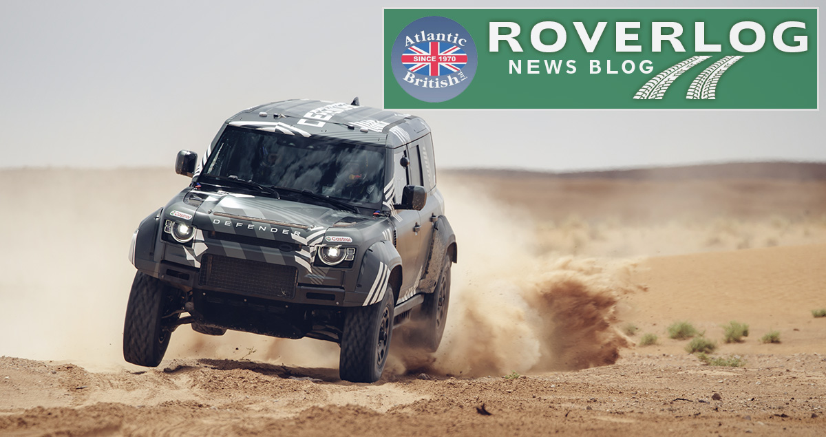 2026 Dakar Rally Defender Goes Dune Testing in Morocco