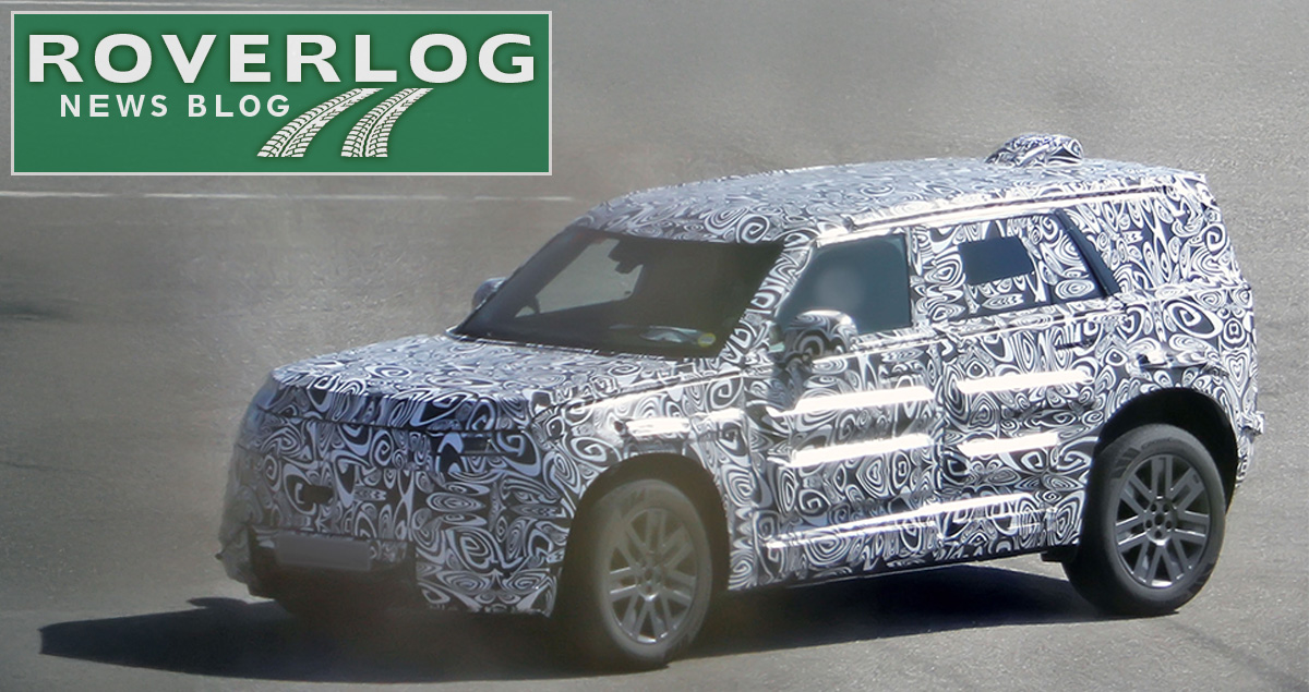 Possible Baby Defender Spotted Around Britain