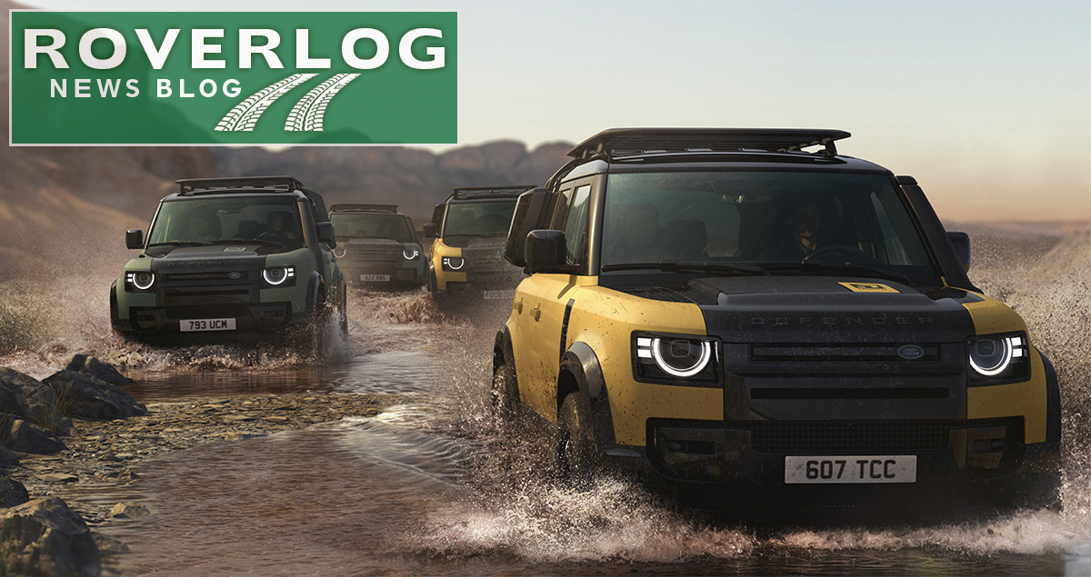 New Defender Trophy Special-Edition Available for 2026 Models