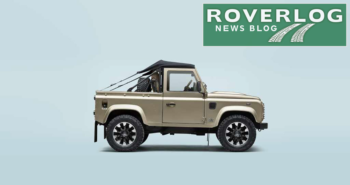 Soft Top Defenders Added to Defender V8 Bespoke Program