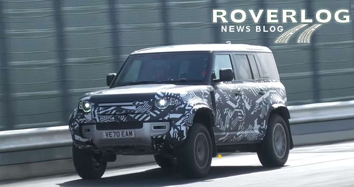 New Defender SVX Prototypes Spotted