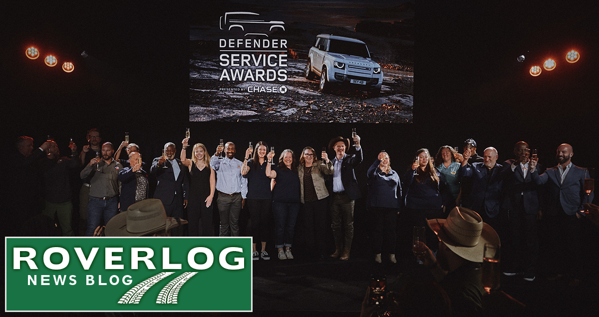 Land Rover Announces 2023 Defender Service Award Winners
