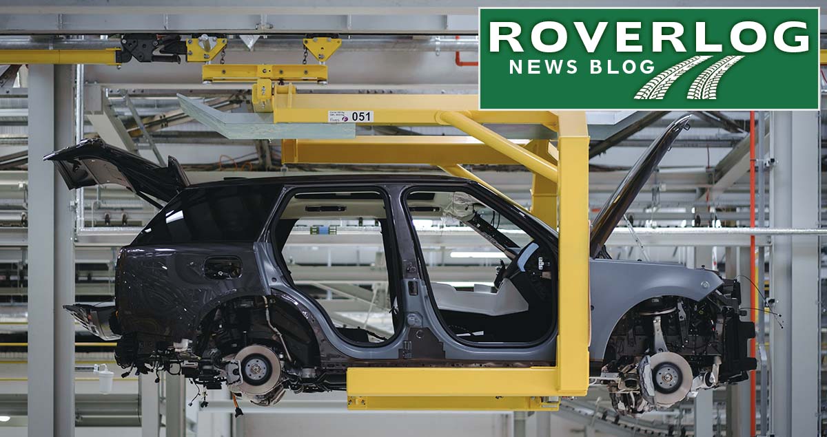 Latest Land Rover Branding And EV News