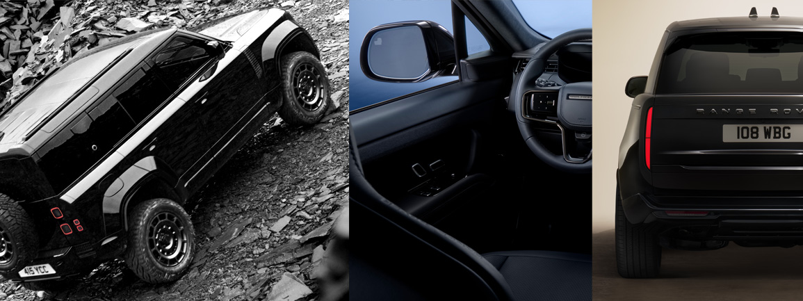 3 Special Edition All-Black Land Rovers for 2026