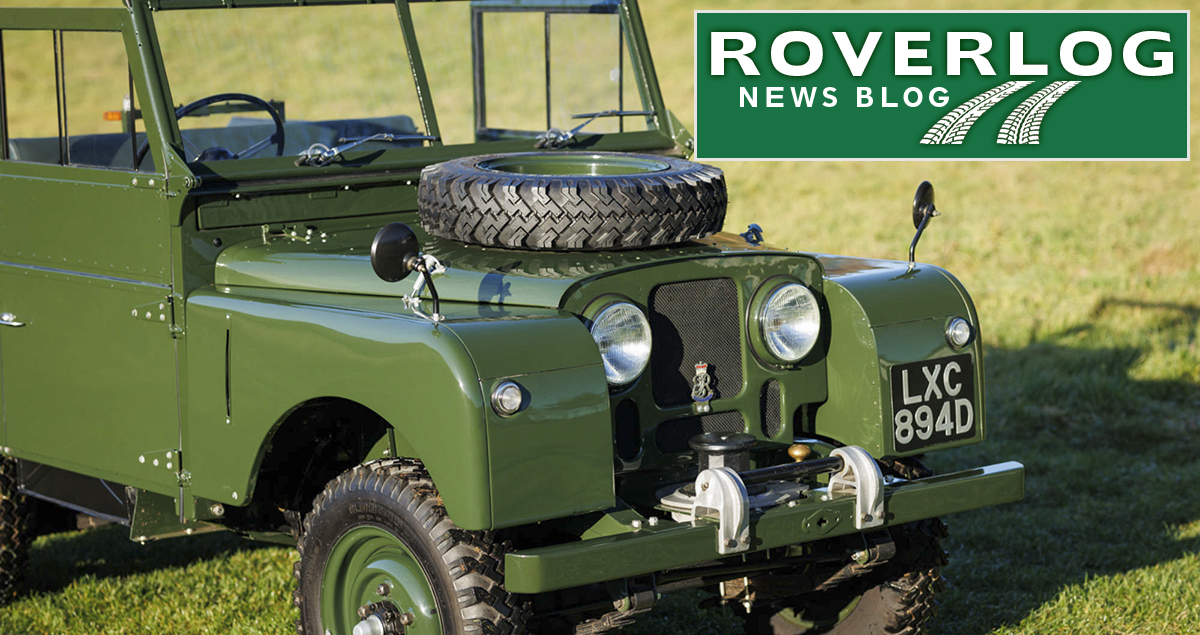 One Of Late Queen's Earliest Rovers Up For Auction