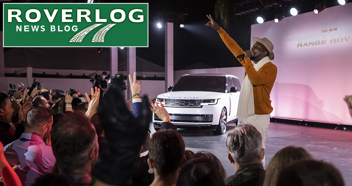 1st Public Viewing Of New Range Rover