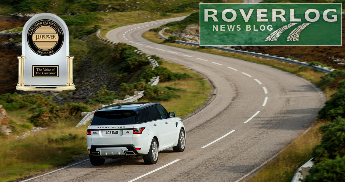 Range Rover Sport Earns Spot On JD Power List