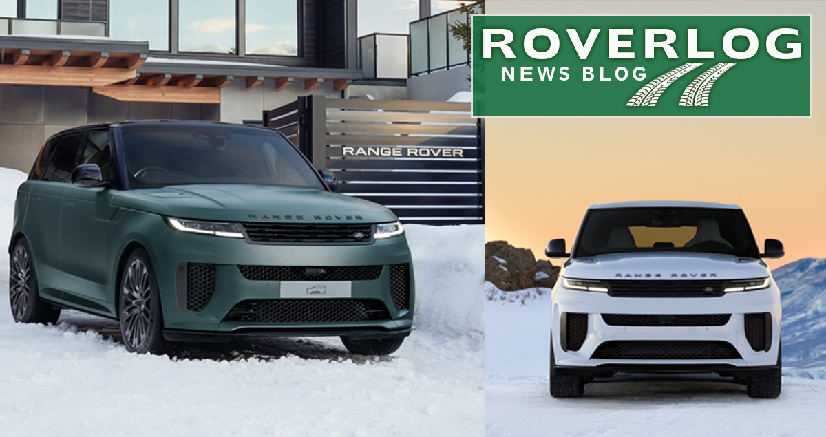 2 New Range Rover Ultra-Limited Destination-Curated Special Editions ...