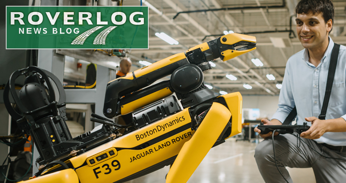 AI Robot Dog To Support JLR Factory Workers