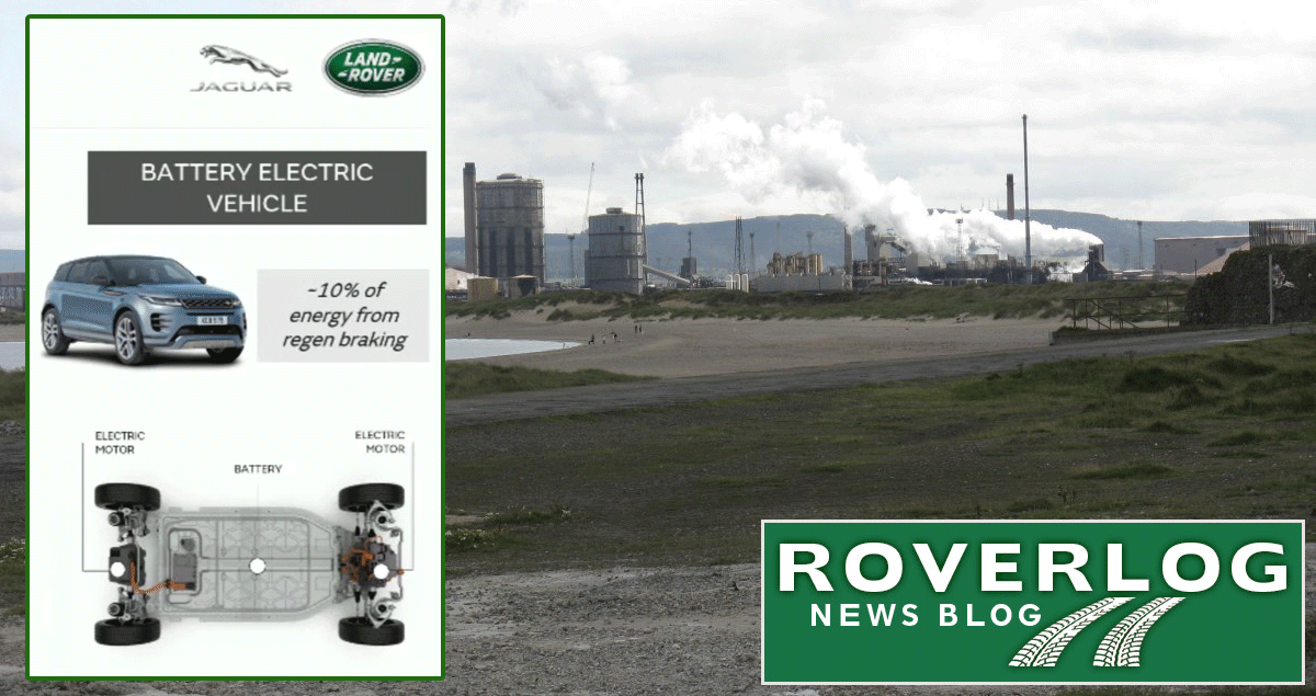 Land Rover Building New Battery Gigafactory In England