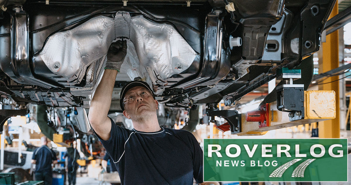 Land Rover Factory Makes Changes With Eye Towards EVs, The Future