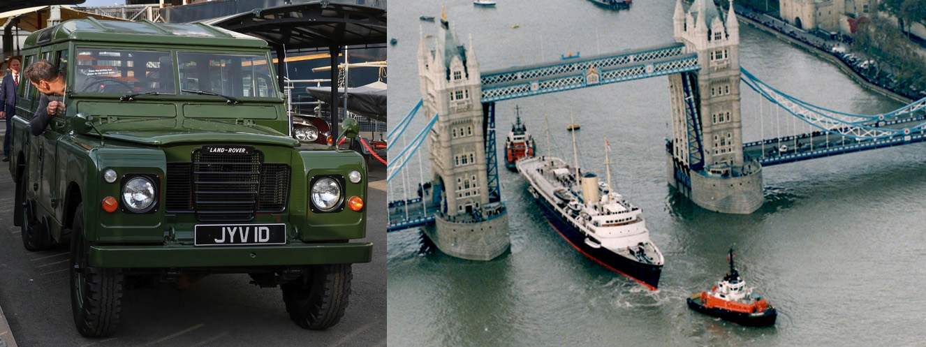 Iconic Series 109 Wagon on Display at Royal Yacht